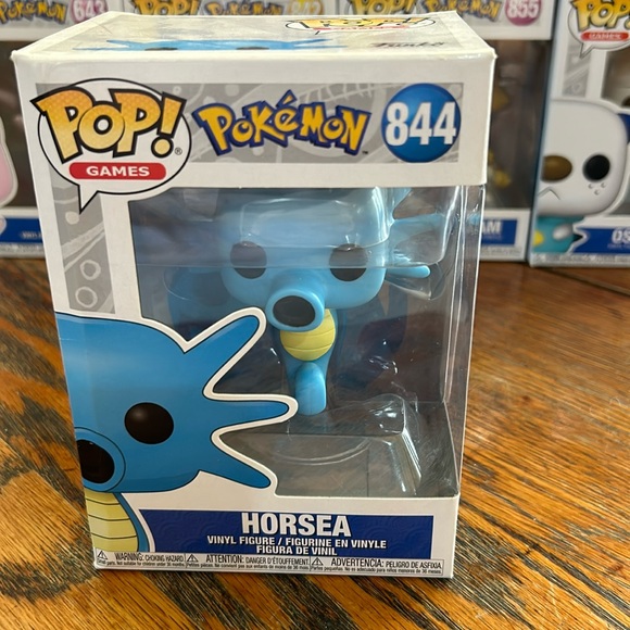 Funko | Toys | Funko Pop Games Pokemon Horsea Vinyl Figure 844 New In ...